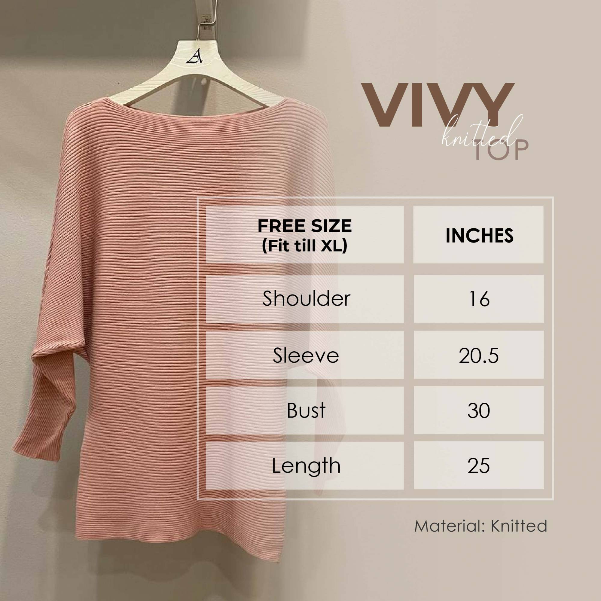 VIVY KNITTED TOP